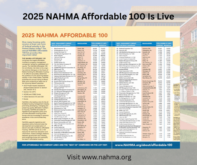 National Affordable Housing Management Association - NAHMA.org