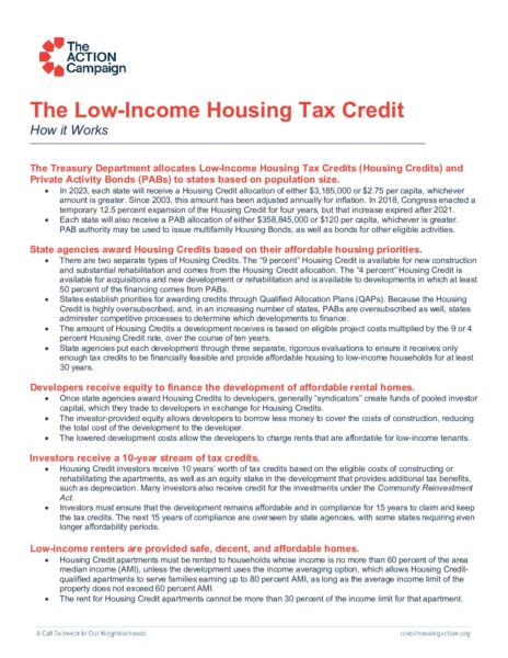 How the LIHTC Works - NAHMA
